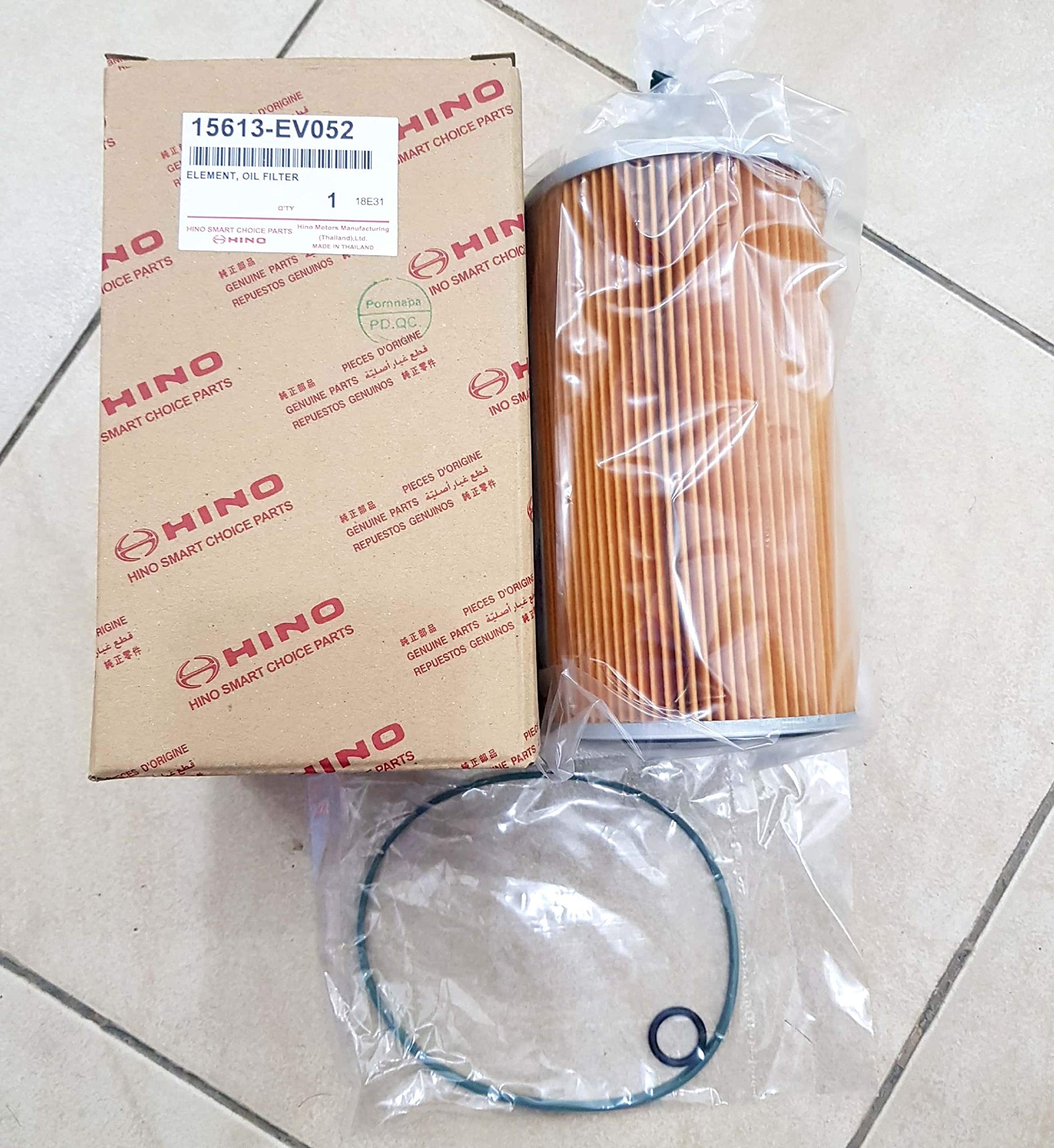 15613-EV052 OIL FILTER HINO — SAJID Auto Online